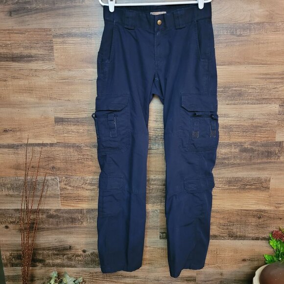 5.11 Tactical | Pants | 51 Tactical Pants Mens 3x33 Cargo Navy Blue Leo ...